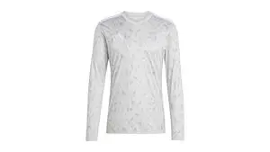 Adidas Team Icon 25 Long Sleeve Jersey - Team Light Grey White