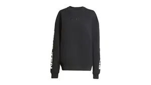 Adidas Ten Logo Crew Neck Sweatshirt - Black