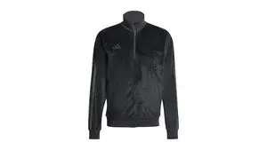 Adidas Velour Half Zip Track Top