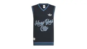 Adidas Adidas Hoop York City Sleeveless Jersey - Aurora Ink
