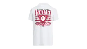 Adidas Hoosiers Graphic T-shirt - Indiana White