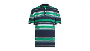 Adidas Knit Polo Shirt - Night Indigo Green