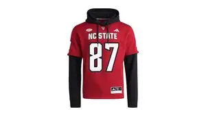 Adidas Wolfpack Jersey Hoodie - Team Power Red Black