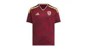Adidas Venezuela 26 Home Jersey - Team Coll Burgundy