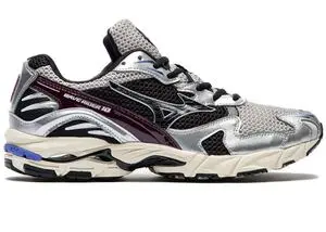 Mizuno Wave Rider - Harbor Mist/black/fig
