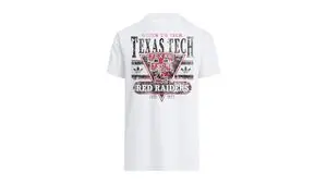 Adidas Raiders Graphic T-shirt - Red White Ncaa/txt/7tb