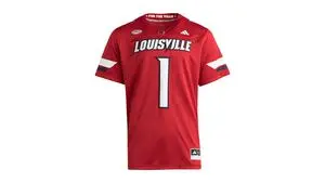 Adidas Cardinals Premier Home Jersey - Louisville Team Power Red
