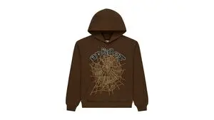 SP5DER Rhinestone Og Web Hoodie