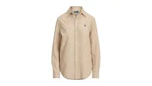Polo Ralph Lauren Cotton/linen Shirt - Classic/camel/white