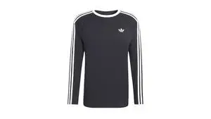 Adidas 3stripes Longsleeve Top Longsleeve Top - Black
