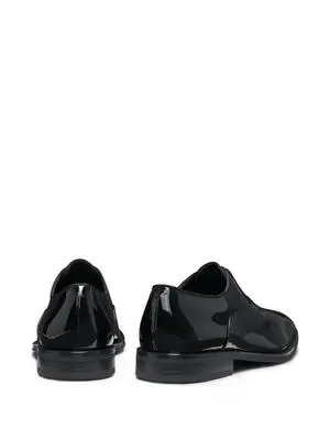 BOSS Patent Faux Leather Oxford Shoes