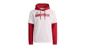 Adidas Wolfpack Hooded Jersey - White Team Power Red