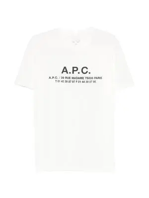 A.p.c. Logo-print T-shirt