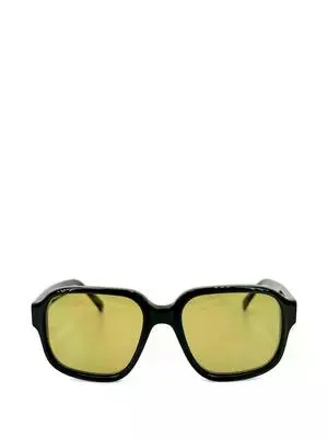 JOSEF MILLER Melrose Square-frame Sunglasses - Black
