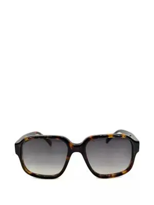 JOSEF MILLER Melrose Square-frame Sunglasses - Brown