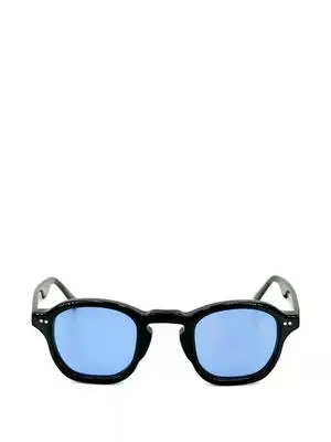 JOSEF MILLER Marius Round-frame Sunglasses - Black