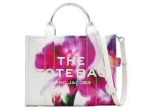Marc Jacobs The Medium Tote Future Floral - White Multi Flower