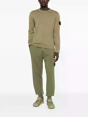 Stone Island Long Sleeve Sweater - Green
