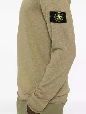 Stone Island Long Sleeve Sweater - Green