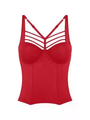 Marlies Dekkers Straps-detail Corset - Red