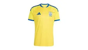 Adidas Ukraine 26 Home Jersey - Bright Yellow