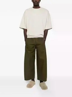 ENTIRE STUDIOS Short-sleeve Ribbed T-shirt - Neutrals