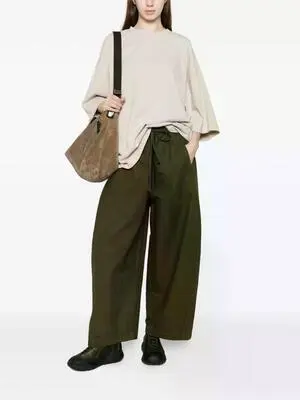 ENTIRE STUDIOS Short-sleeve Ribbed T-shirt - Neutrals