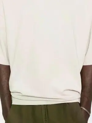 ENTIRE STUDIOS Short-sleeve Ribbed T-shirt - Neutrals