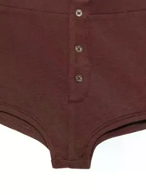 ENTIRE STUDIOS Do Booty Shorts - Brown