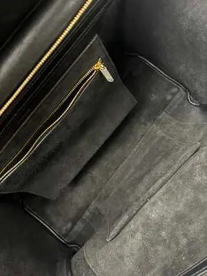 Celine Luggage Tote - Black