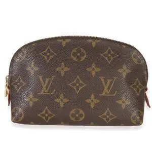 LOUIS VUITTON Monogram Canvas Pouch - Brown