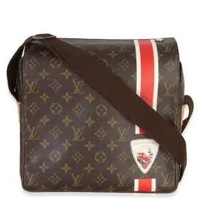 LOUIS VUITTON Monogram Canvas China Run Naviglio Messenger