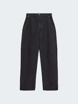 Loewe Cotton Trousers Anthracite