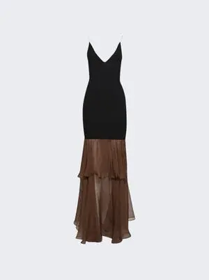 Burc Akyol Gitane Dress And Brown