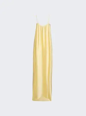 DIMA AYAD Spaghetti Strap Pleated Dress
