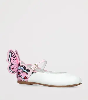 SOPHIA WEBSTER Embellished Chiara Ballet Flats