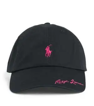 Polo Ralph Lauren Polo Pony Baseball Cap - Black