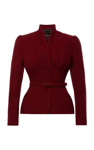 Lena Hoschek Wool Jacket - Red