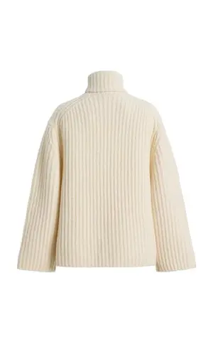 BY MALENE BIRGER Dafne Turtleneck Wool-blend Sweater