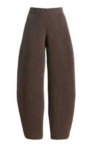 BY MALENE BIRGER Carmela Mid-rise Straight-leg Pants - Brown