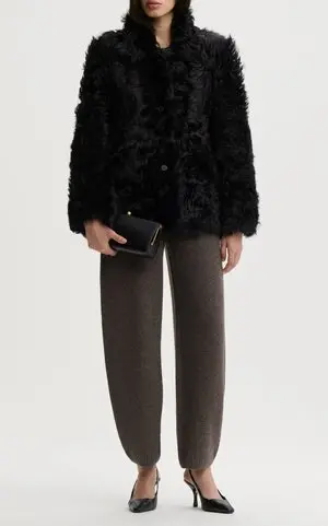 BY MALENE BIRGER Adeline Shearling Jacket