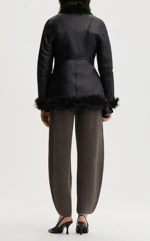 BY MALENE BIRGER Adeline Shearling Jacket