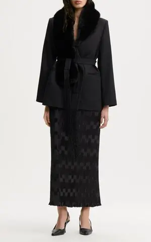BY MALENE BIRGER Lian Pleated Maxi Skirt