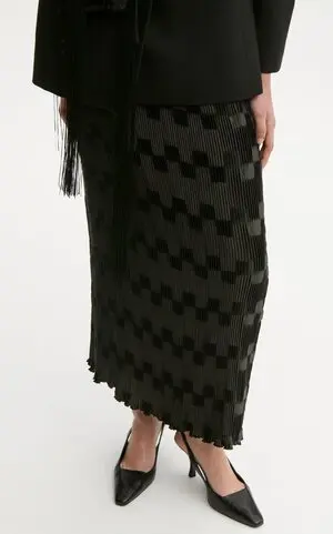 BY MALENE BIRGER Lian Pleated Maxi Skirt
