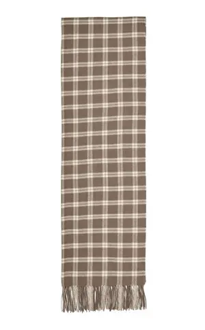 BY MALENE BIRGER Aurora Wool-cashmere Scarf - Plaid