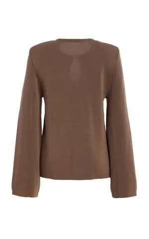 BY MALENE BIRGER Opale Keyhole Knit Top