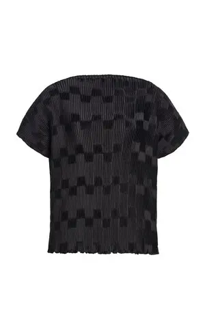 BY MALENE BIRGER Lianna Pleated Top - Black