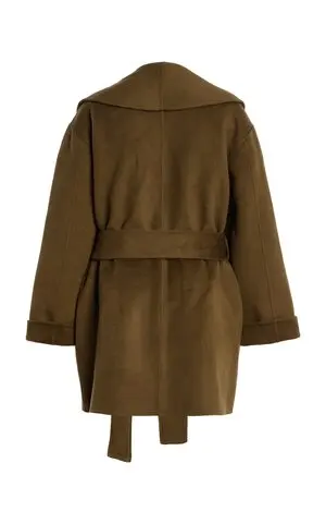 BY MALENE BIRGER Trinelle Belted Wool Coat