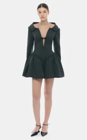 MONTSAND Peplum Mini Dress