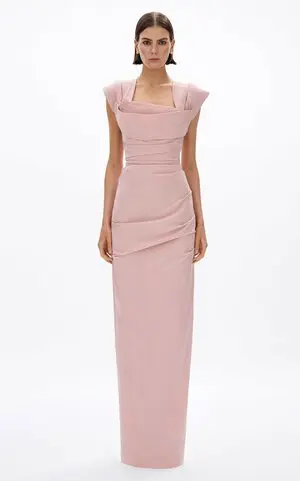Rachel Gilbert Salma Draped Gown